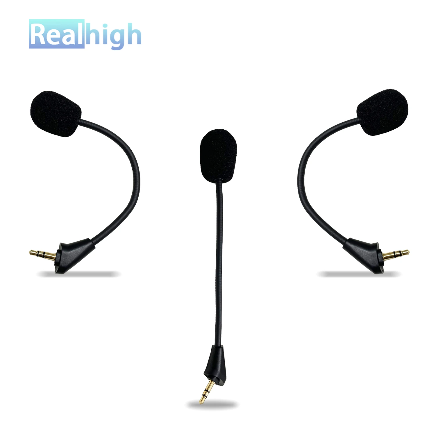 Realhigh 1 Pcs of Replacement Game Mic Detachable Microphone Boom for ...