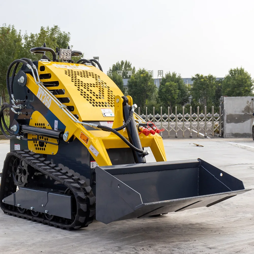 HighTop-25hp-Mini-Skid-Steer-Loader-Mini-Loader-380KG-500KG-with ...