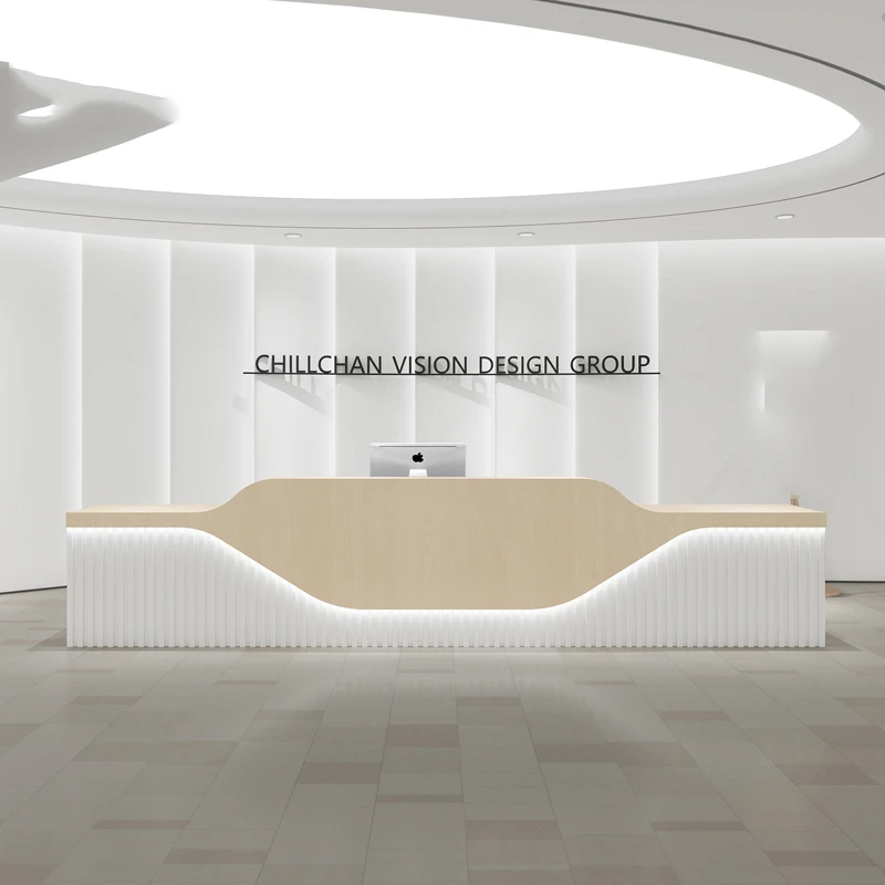 Salon-Receptionist-Lecture-Counter-Front-Commercial-Stand-Cashier ...