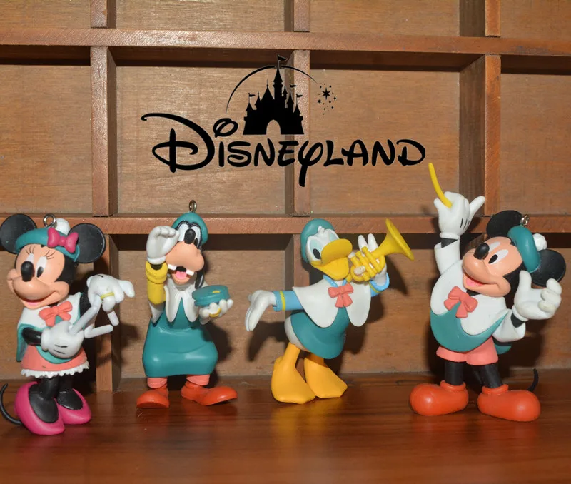Original Disney Garage Kit Classic Toy 7-9cm Mickey Mouse, Minnie ...