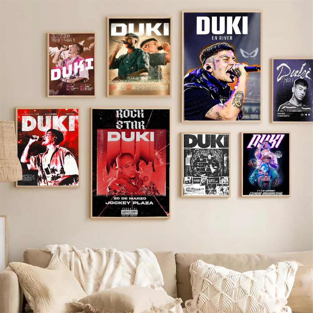 Rapper-D-Duki-Whitepaper-Poster-HD-Quality-Poster-Wall-Art-Painting ...