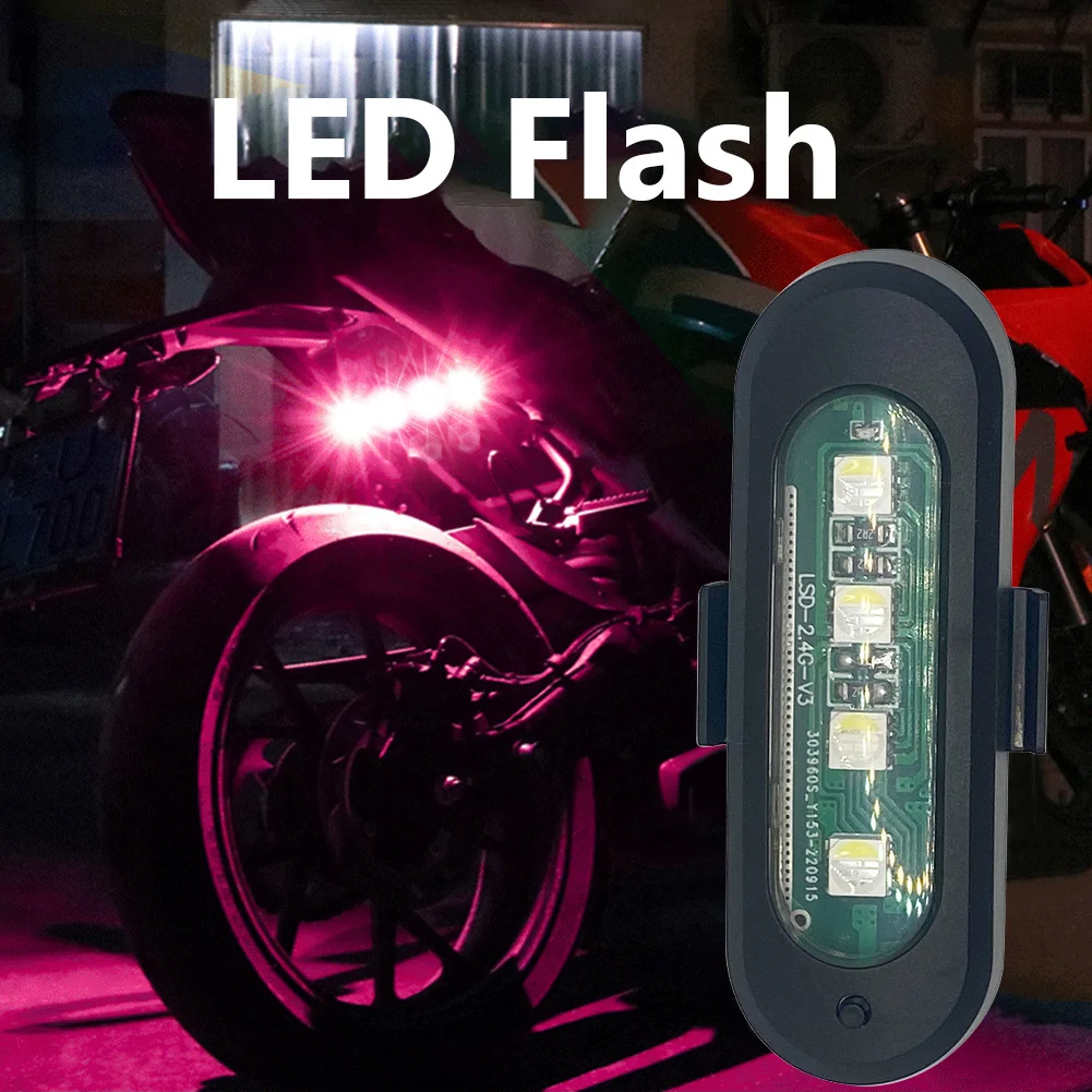 Strobe Lights Wireless Remote Control | Led Motorcycle Remote Control ...