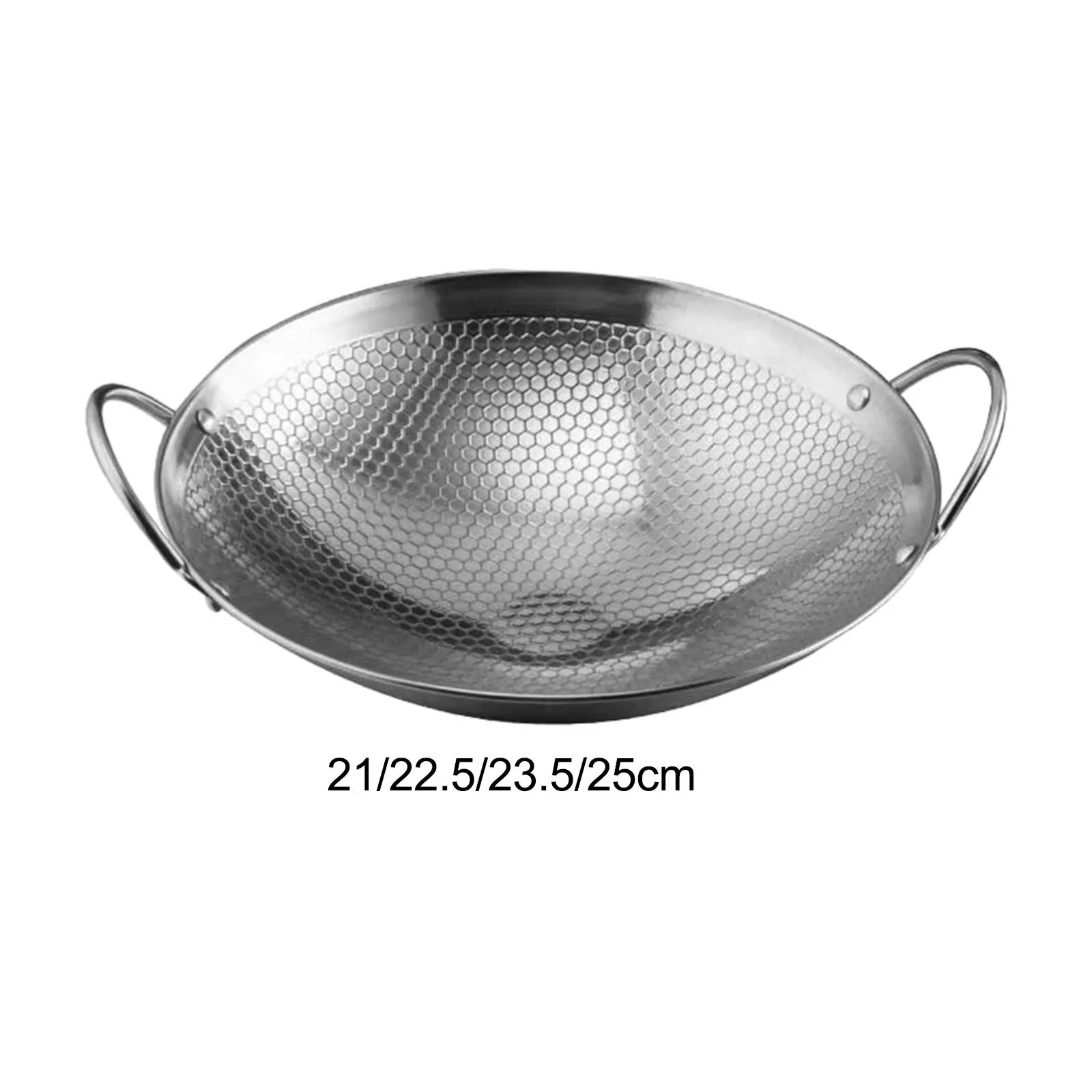 Buy Stainless Steel Wok, Deep Frying Pan, Conduction Drawing Wok ...