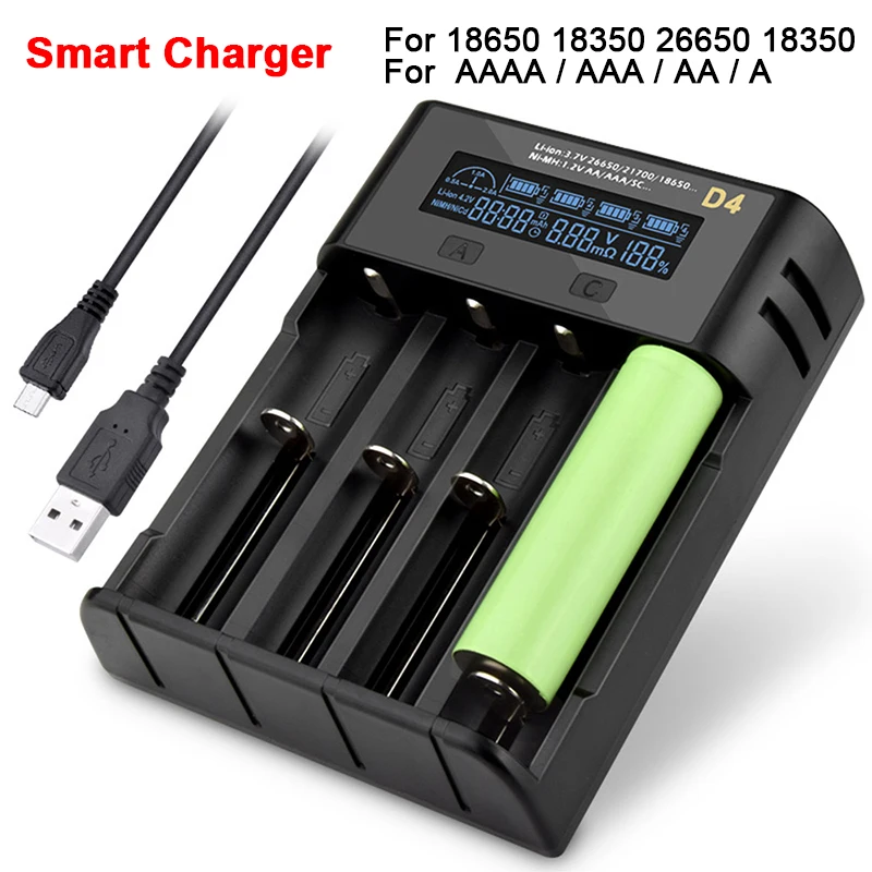 Battery-Charger-18650-18350-26650-18350-21700-3-7V-AA-AAA-1-2V-NiMH ...