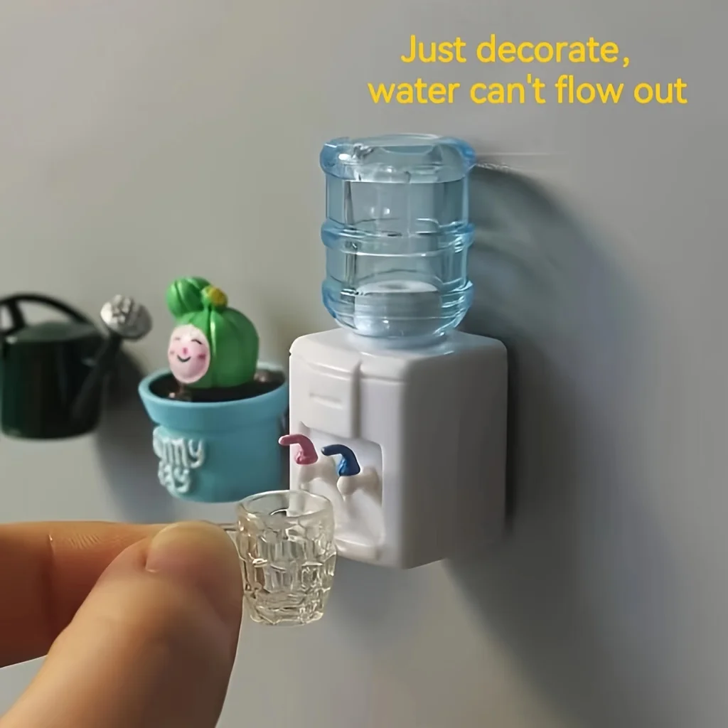 Charming-Mini-Water-Dispenser-Magnet-Refrigerator-Magnet-Perfect-for ...
