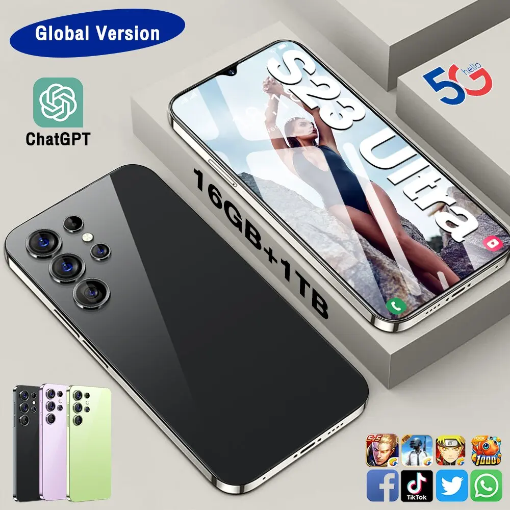Tel-fono-Inteligente-S23-Ultra-versi-n-Global-Smartphone-con-pantalla-completa-de-2023-pulgadas ...