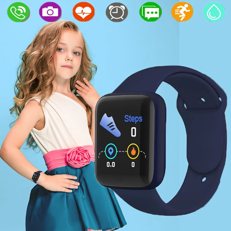 Y68-Children-s-Smart-Digital-Watches-With-Connected-Watch-Child-Step ...