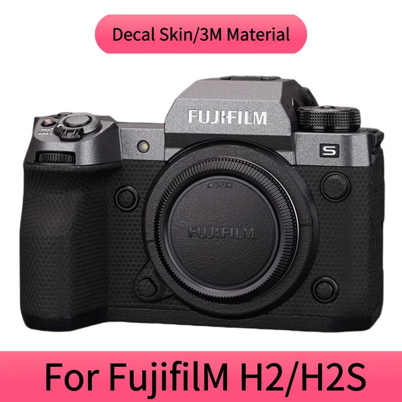 For-Fujifilm-H2-H2S-Decal-Skin-vinyl-wrap-film-camera-protection-Carbon ...