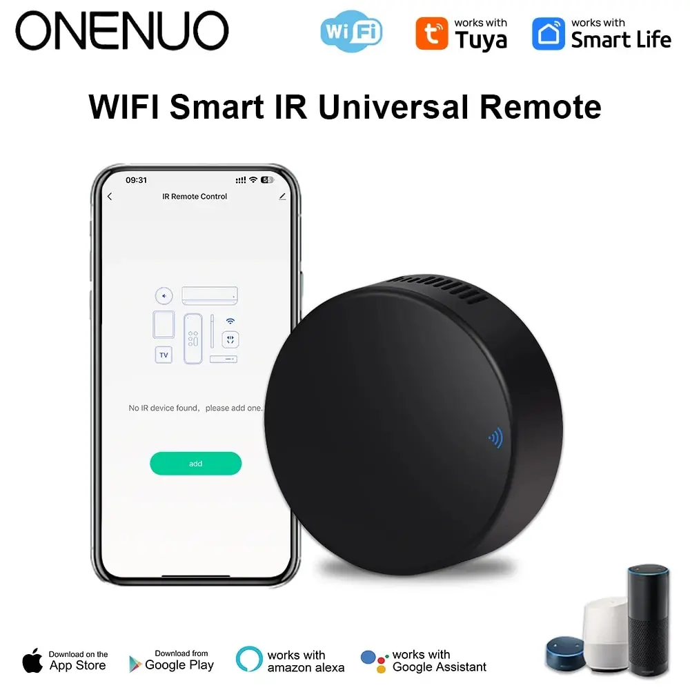 ONENUO-Smart-Wifi-IR-Universal-Remote-Control-with-Tuya-and-Smart-Life ...