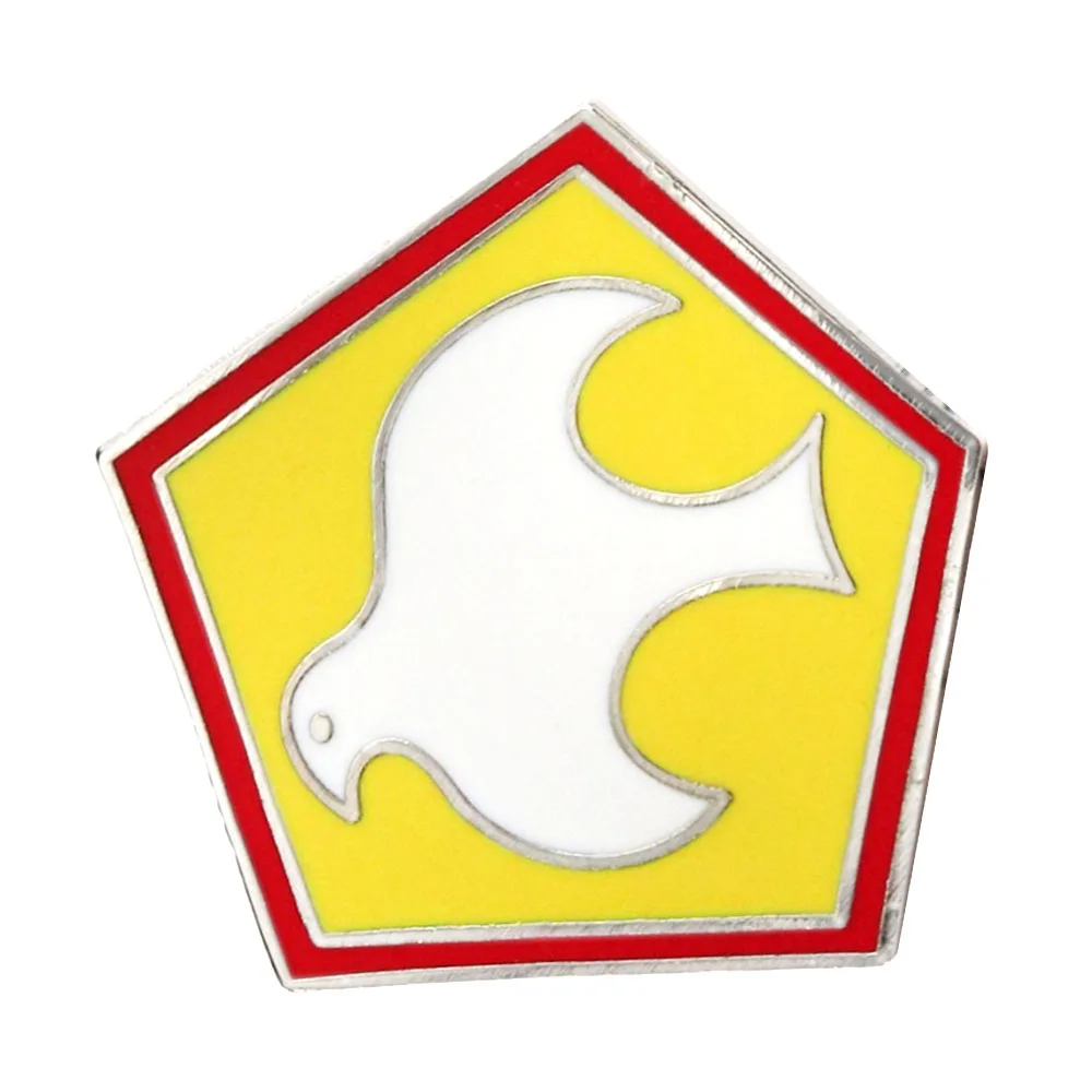 Peacemaker Dove Badge Pigeon Logo Enamel Pin Movie Peripheral Jewelry ...