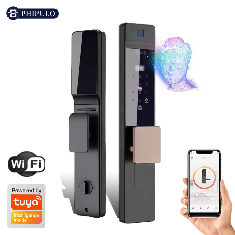3D-Face-Recognition-Tuya-Wifi-Lock-Smart-Door-Lock-Intelligent ...