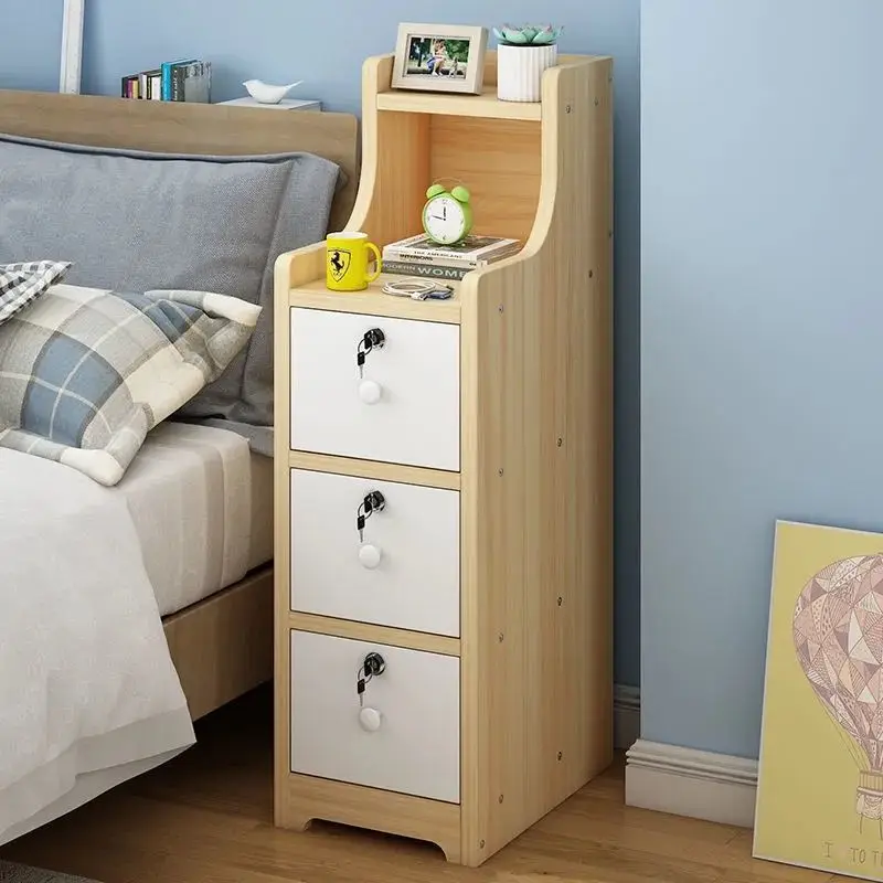 Bedside-Cabinet-Ultra-narrow-Storage-Cabinet-Simple-Modern-Small-Mini ...
