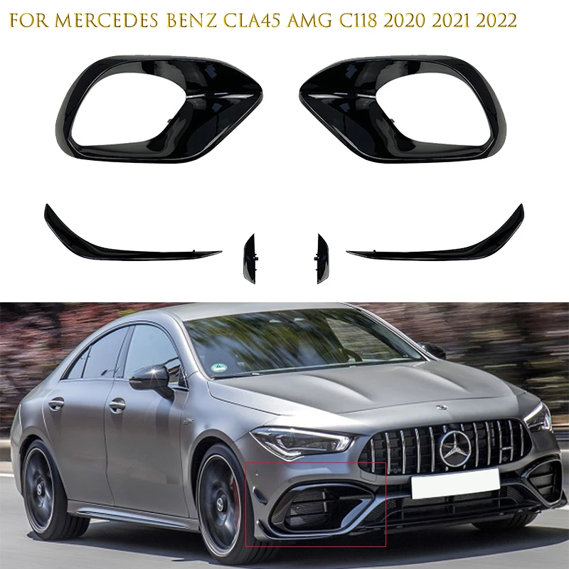 For Mercedes Benz W118 C118 Cla45 Amg 2020 2021 2022 Car Front Bumper ...