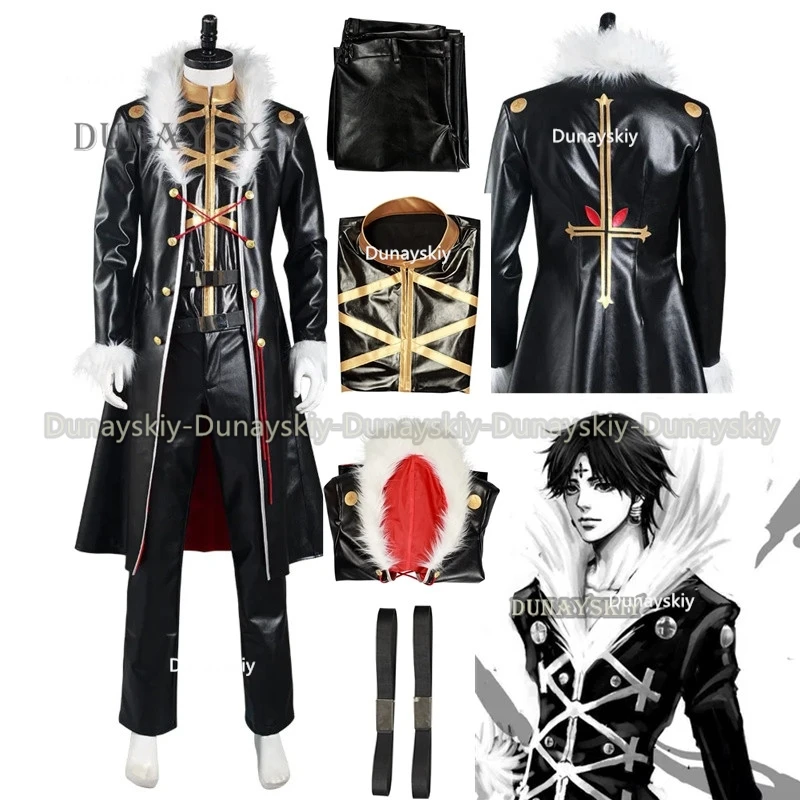 New-Cosplay-Chrollo-Lucilfer-Kulolo-Lushilufelu-Pants-Vest-Coat-Costume ...