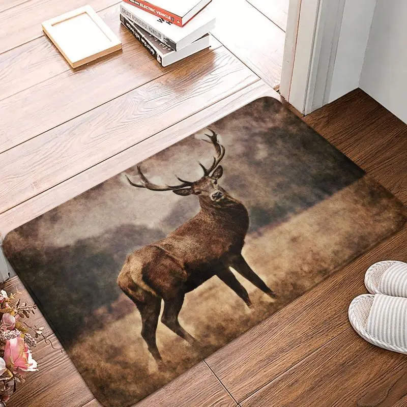 Custom-Deer-Doormat-Mat-Anti-Slip-Kitchen-Bath-Living-Room-Rug-Carpet ...