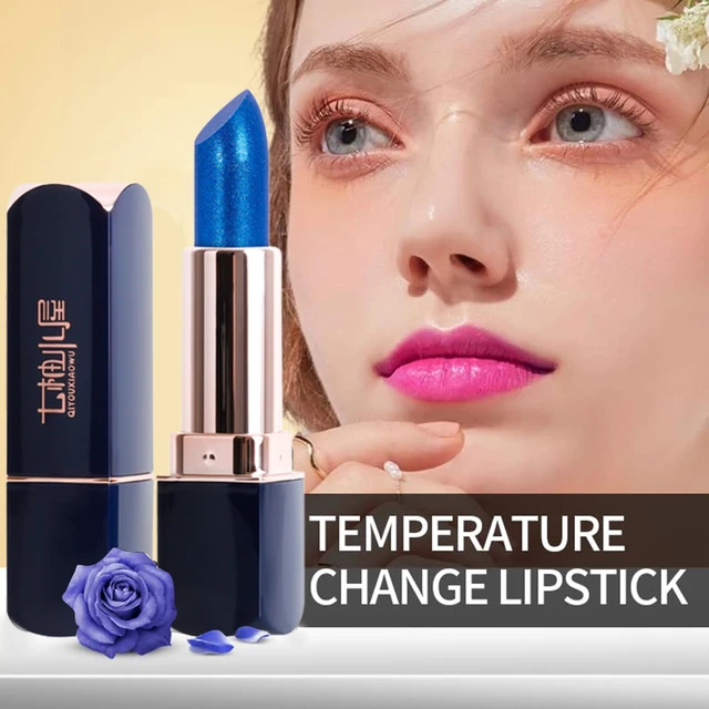 Blue Lipstick On Dark Skin