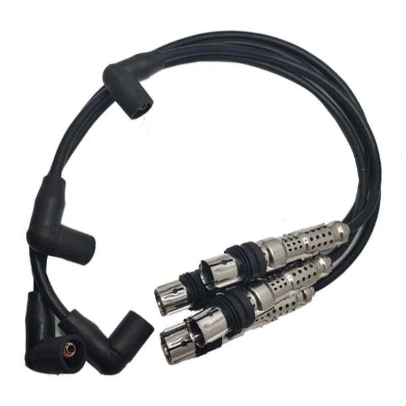 4Pcs-Car-Ignition-Cable-Kit-Pressure-Wire-03F905409C-For-AUDI-A1-A3-VW ...