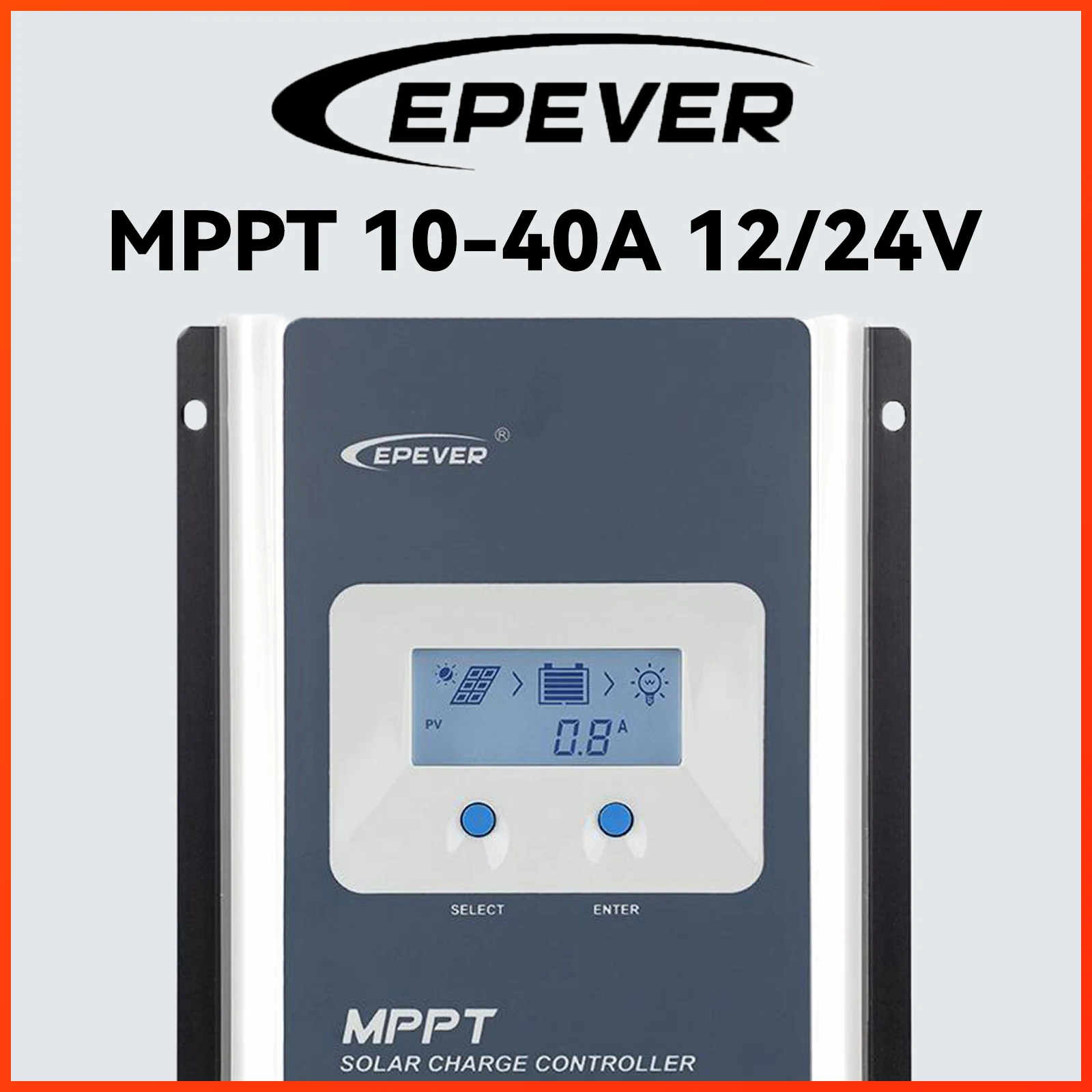 EPever-MPPT-Solar-Regulador-MPPT-40A-30A-20A-10A-12V-24V-Auto-Solar ...