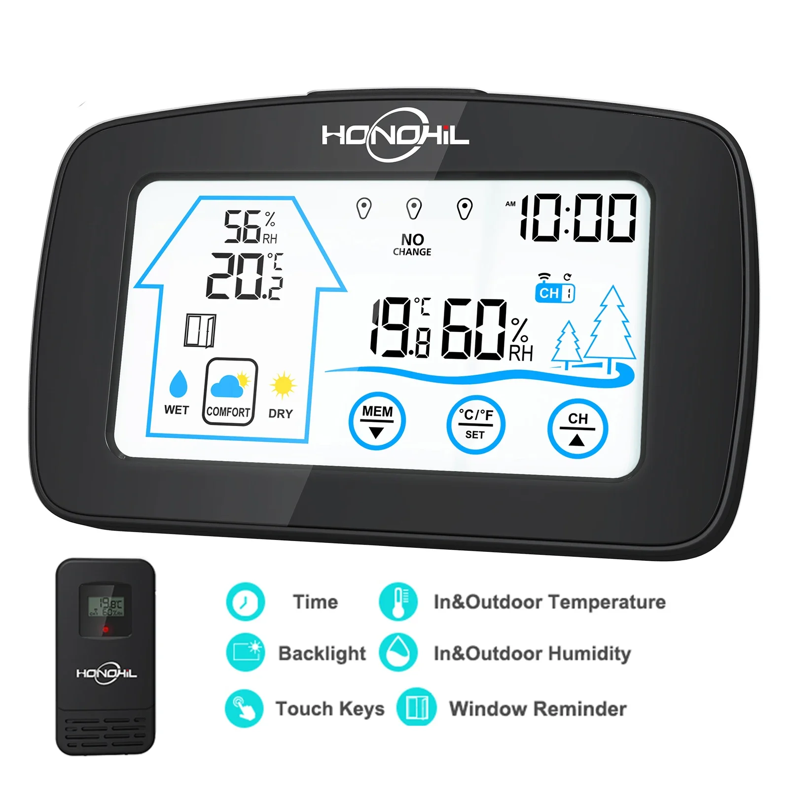 Weather-Station-Clocks-Wireless-Indoor-LCD-Outdoor-Thermometer-Table ...