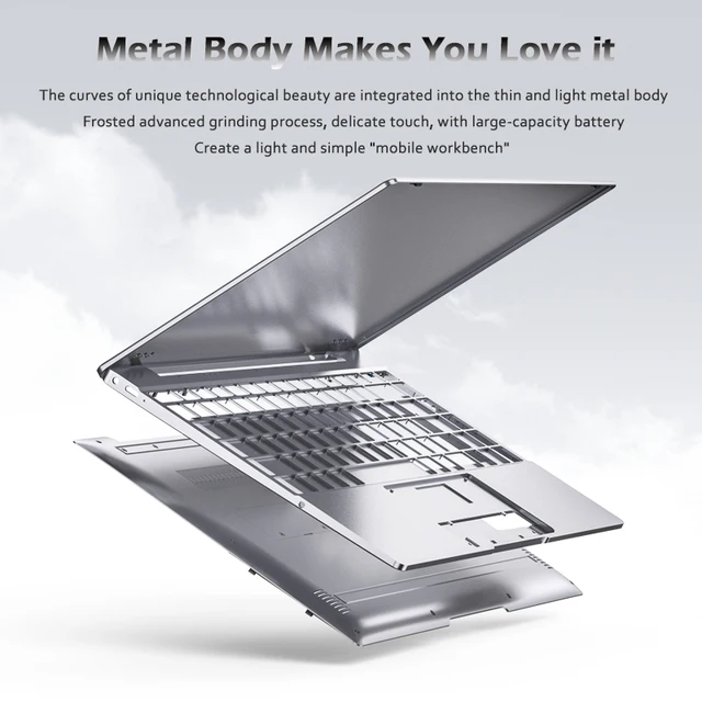 Dere Laptop V14s 14.1" 16GB RAM 1T SSD Intel Celeron N5095 Dual-band ...