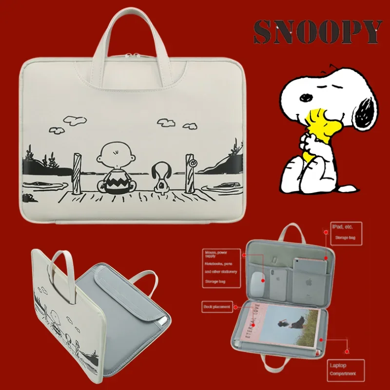 Snoopy-Laptop-Bag-Waterproof-Sleeve-Cartoon-Case-13-14-15-6-16-Inch-for ...