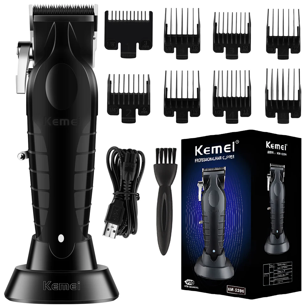 Kemei-Professional-Hair-Clipper-for-Men-Hair-Cutting-Machine-with-Seat ...