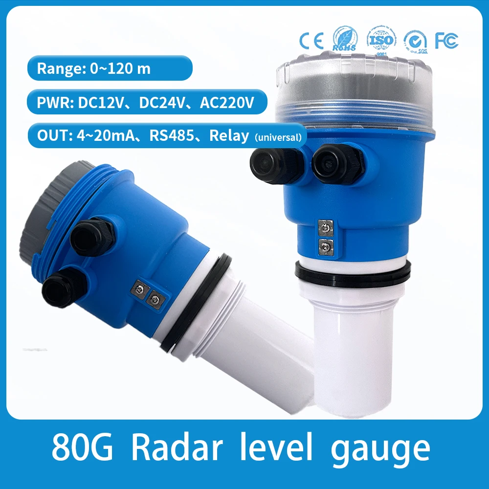 80-GHZ-Radar-Level-Meter-Level-measuring-tool-tank-liquid-water ...