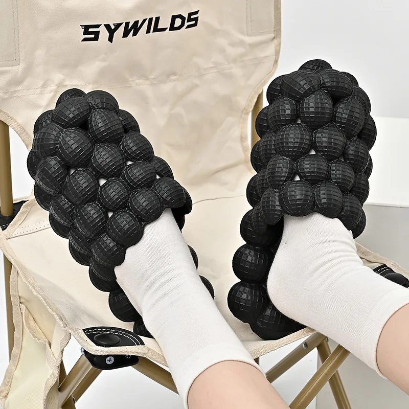 Women-Summer-Slippers-Funny-Bubbles-Balls-Soft-EVA-Couple-Young-Massage ...