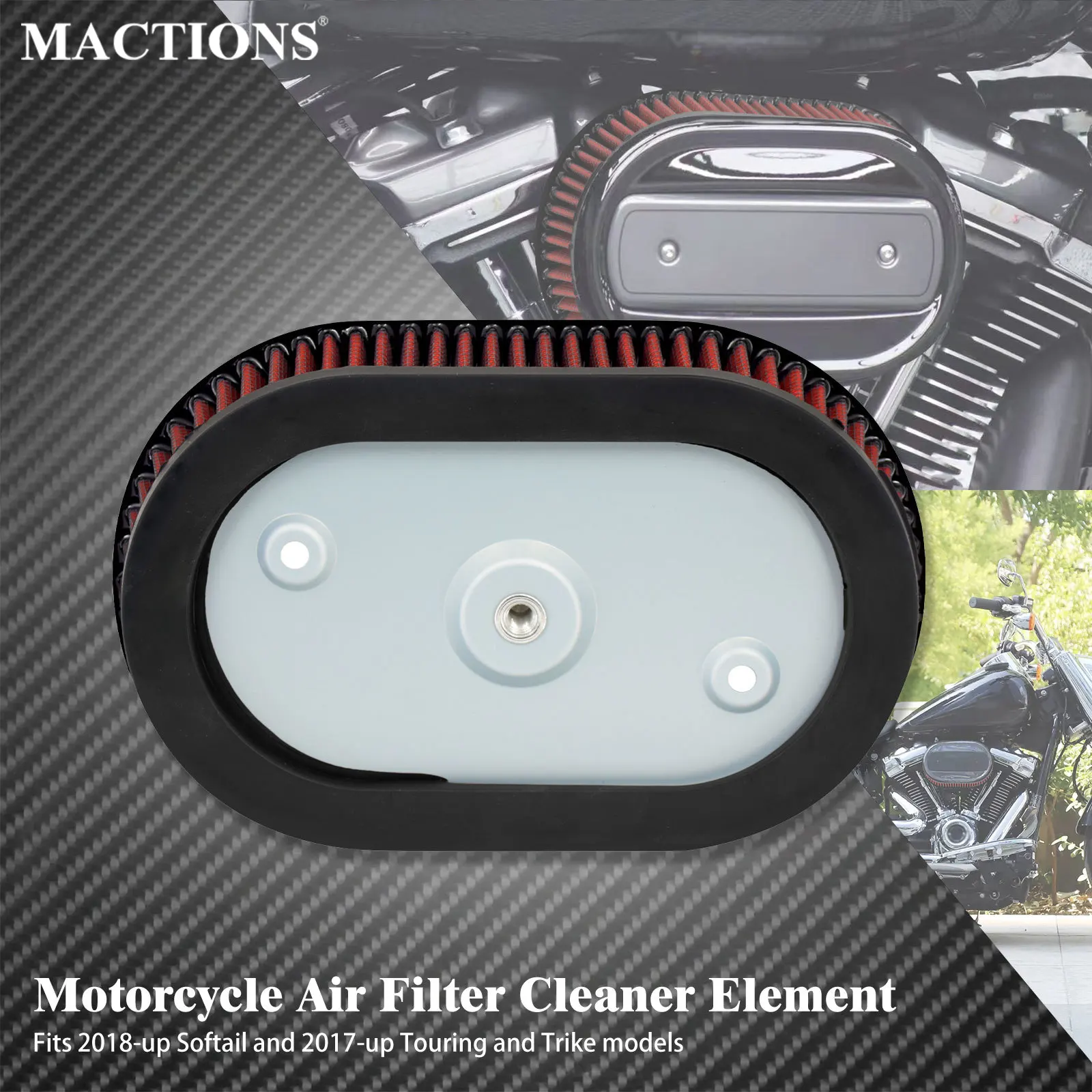 Motorcycle-Air-Filter-Element-Inner-Cleaner-Filter-Replacement-System ...
