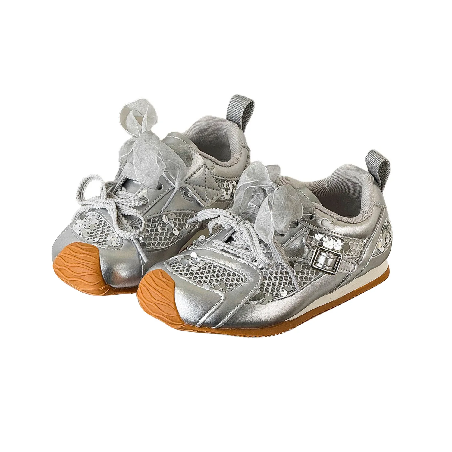2026 Spring Summer Girls Fashion Sequined Breathable Sneakers for ...