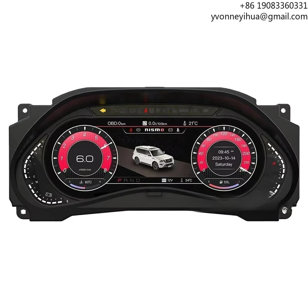RoadNavi Car Dashboard Instrument Digital Speedometer For Nissan Armada ...