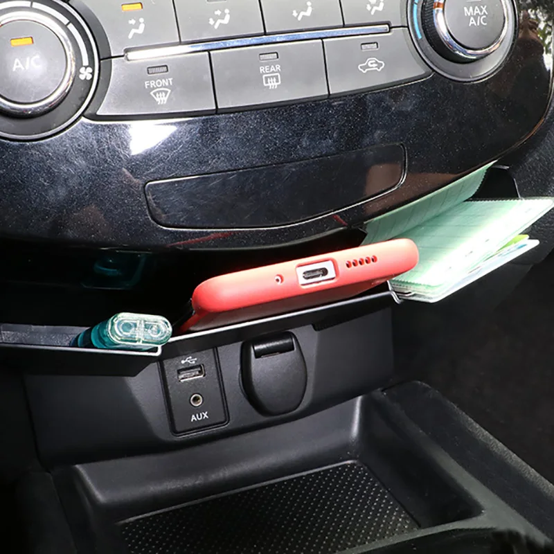 Car Central Control Storage Box Storage Compartment Partition For ...