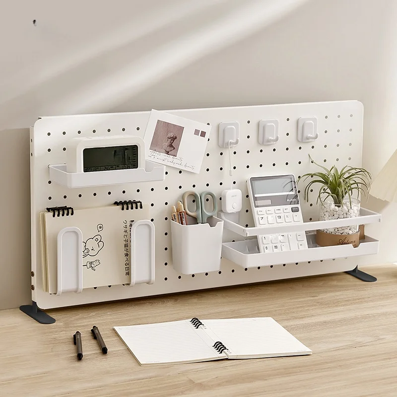 Desktop-Hole-Board-Desk-Partition-Clip-Anti-Drop-Stand-Computer-Desk ...