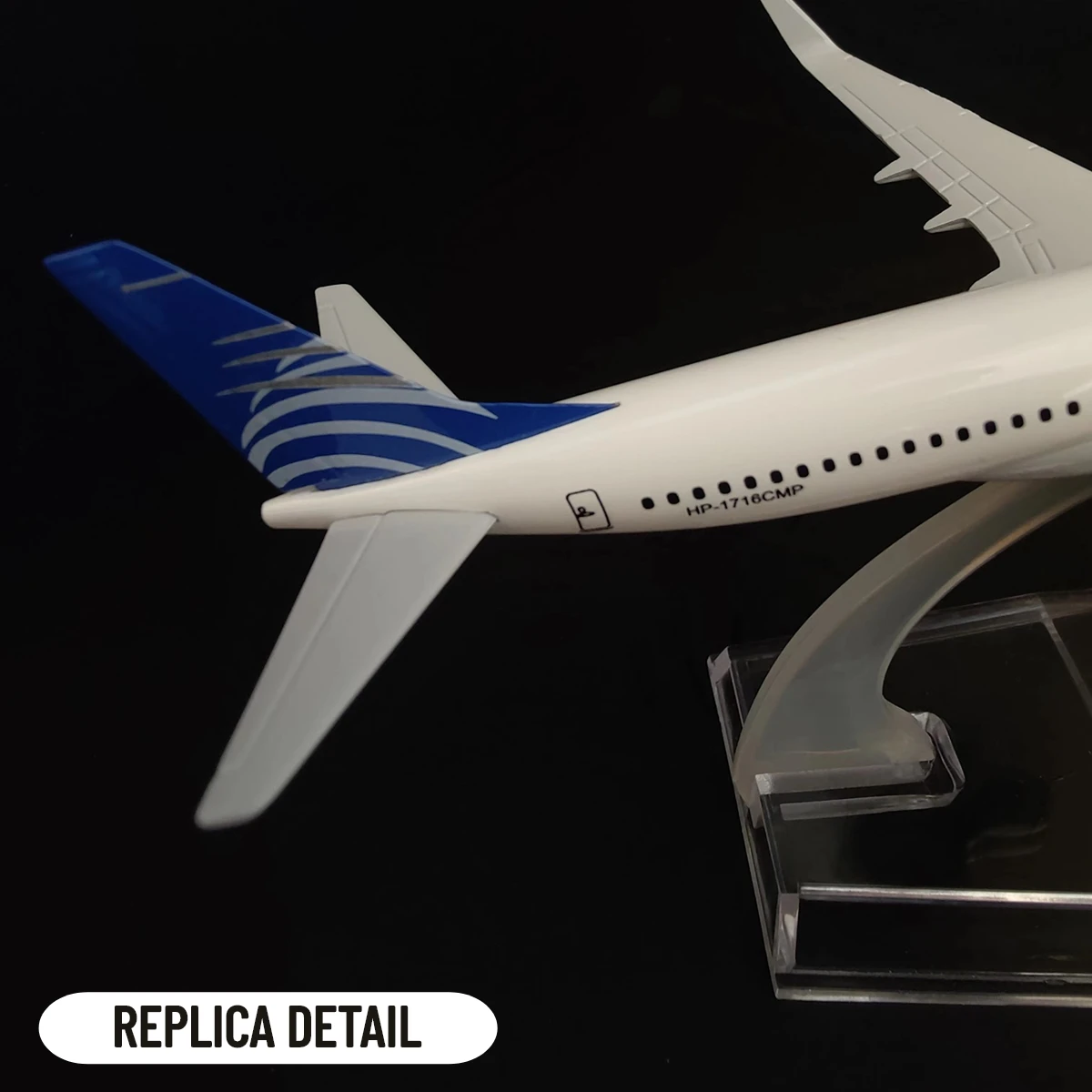 1:400 Scale Metal Airplane Panama Copa B737 Latin Airlines Boeing ...