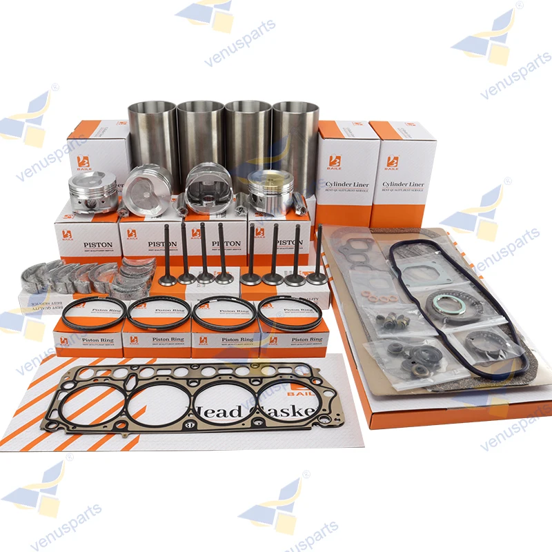 4Y-Overhaul-Rebuild-Kit-For-Toyota-New-Type-Piston-Rings-Cylinder-Liner ...
