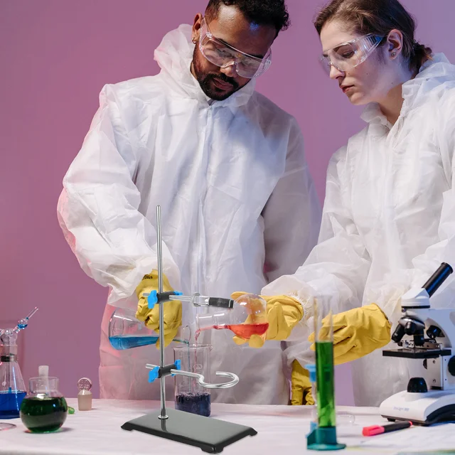 Mini Iron Stand Laboratory Tool Retort Stand Rack Metalware Metal Rack ...