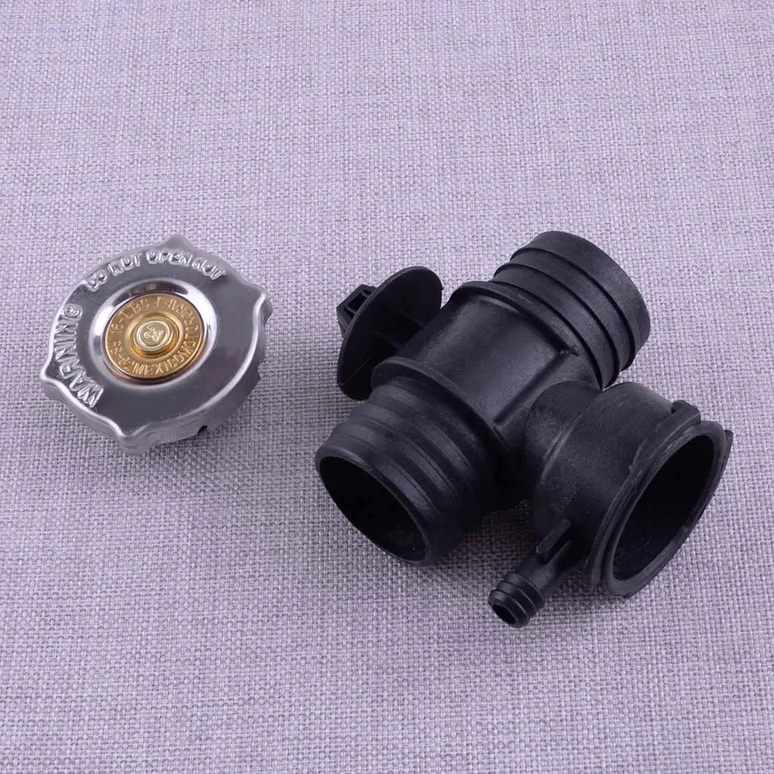 Coolant-Filler-Neck-Radiator-Hose-Connector-Radiator-Cap-Fit-for ...