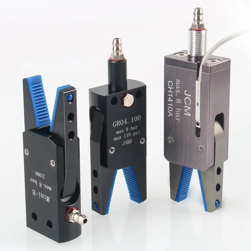 Pneumatic-mini-clamp-J1080-1060-with-silicone-pad-manipulator ...