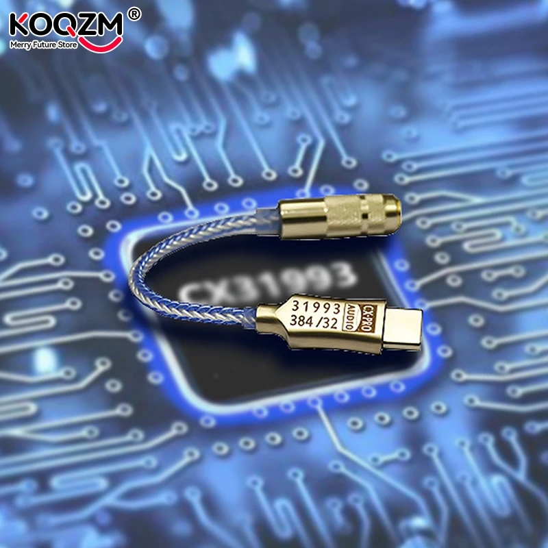 CX31993-HiFi-USB-DAC-Type-C-To-3-5mm-Headphone-Amplifier-Audio-Decoder ...