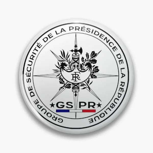 Gspr Security Group Presidency Of The Re Soft Button Pin Fashion Collar ...