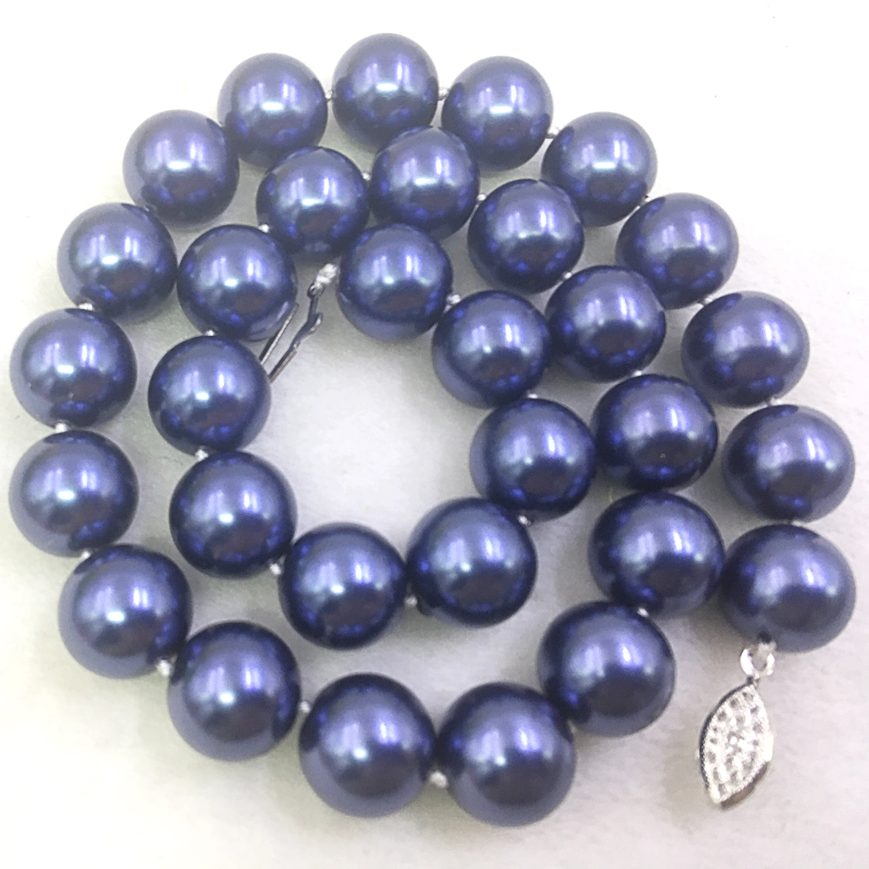 Natural Blue Pearl Jewelry