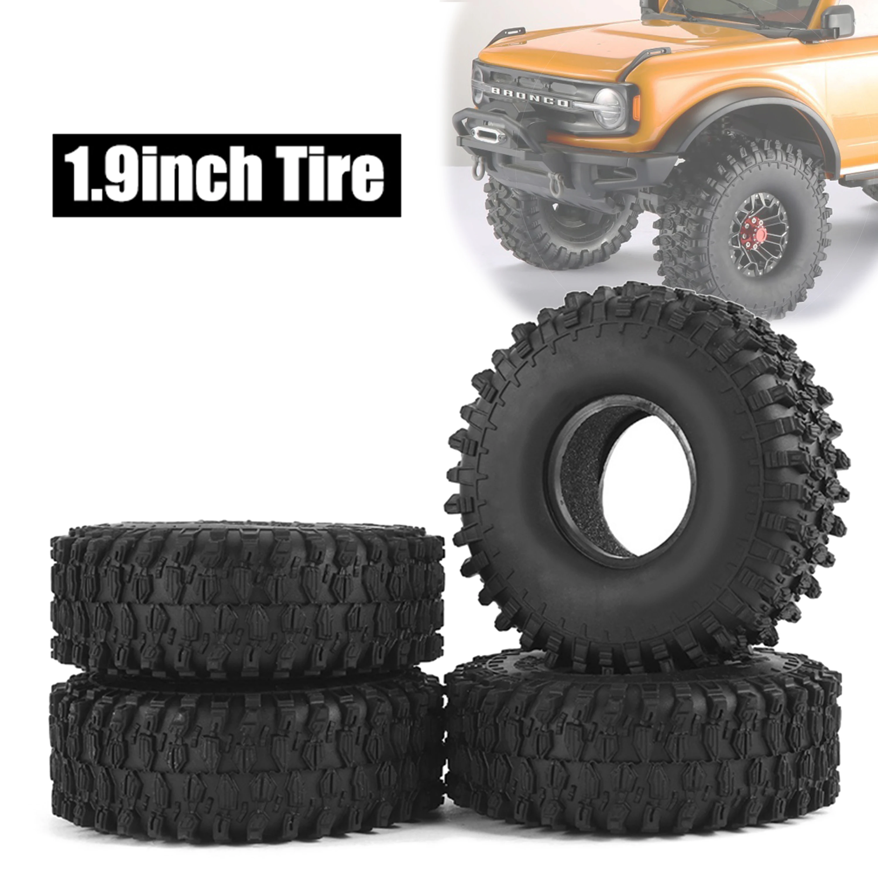 4PCS-1-9inch-120mm-1-10-RC-Crawler-Car-Tires-Tyres-for-AXIAL-SCX10 ...
