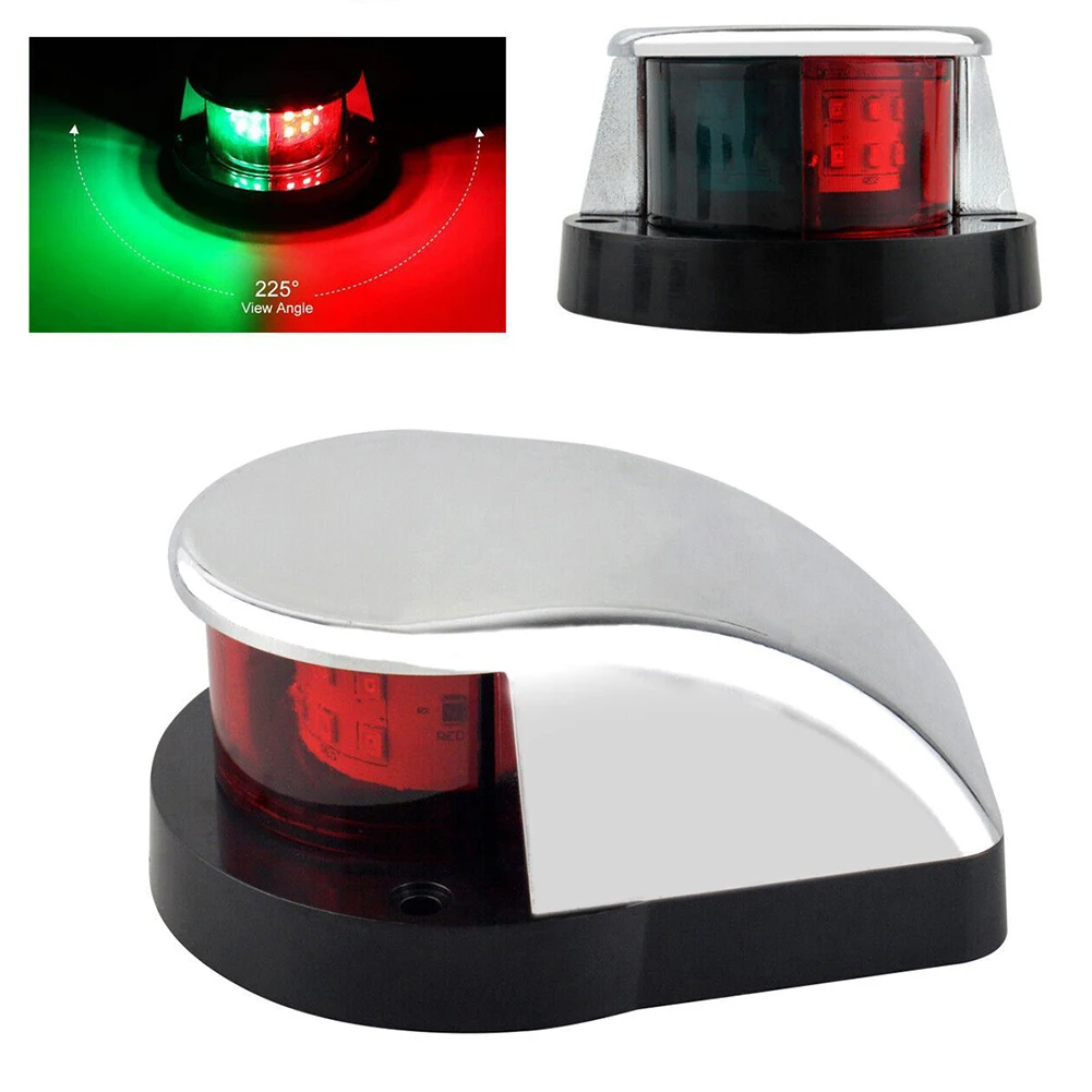 Red-Green-LED-Boat-Navigation-Light-12V-Waterproof-Boat-Light-LED ...