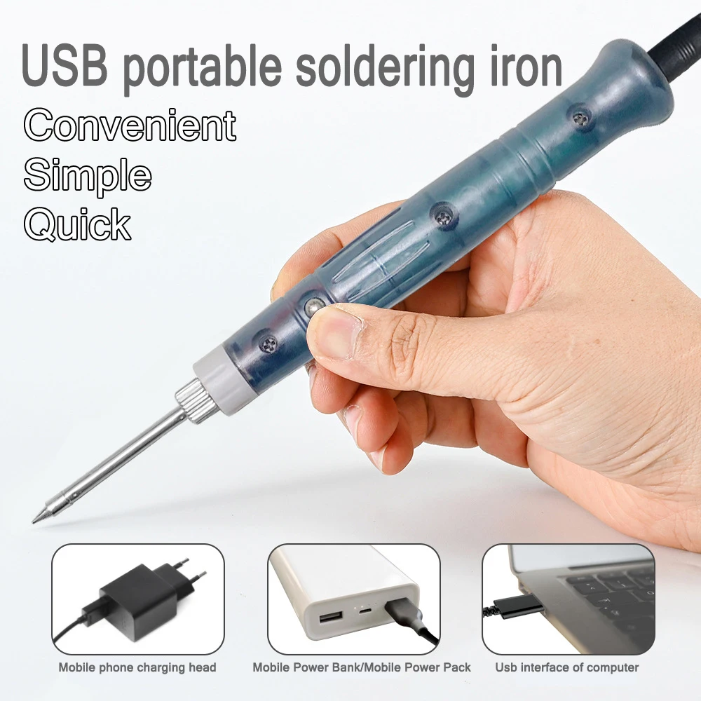 5V-USB-Soldering-Iron-Professional-Electric-Heating-Tools-Rework-With ...