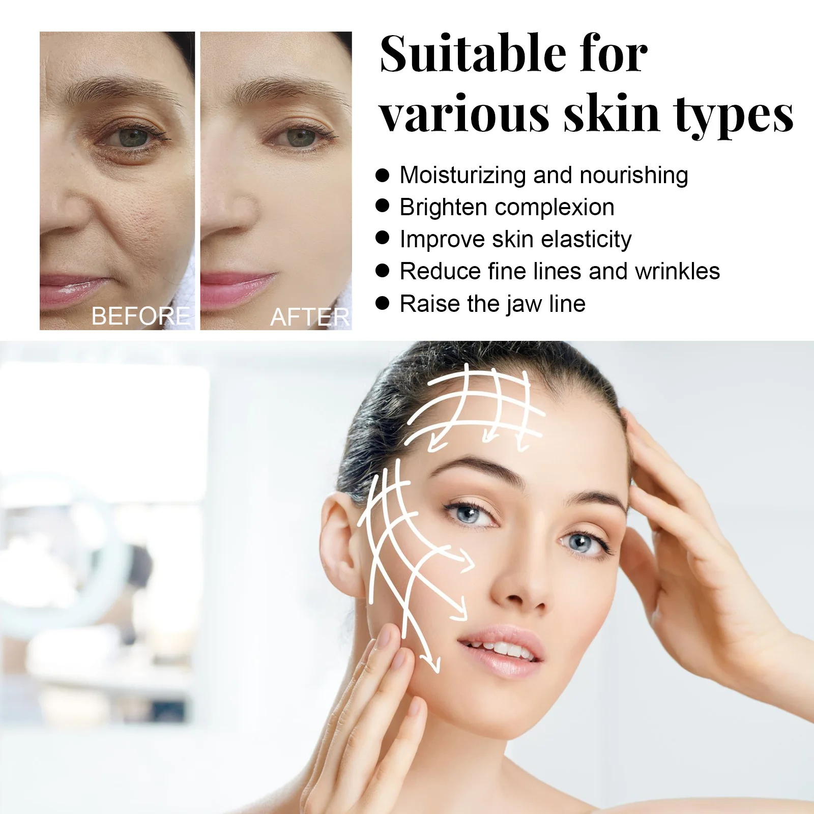Absorbent Collagen Threads Lifting Wrinkle Remover Soluble Protein ...
