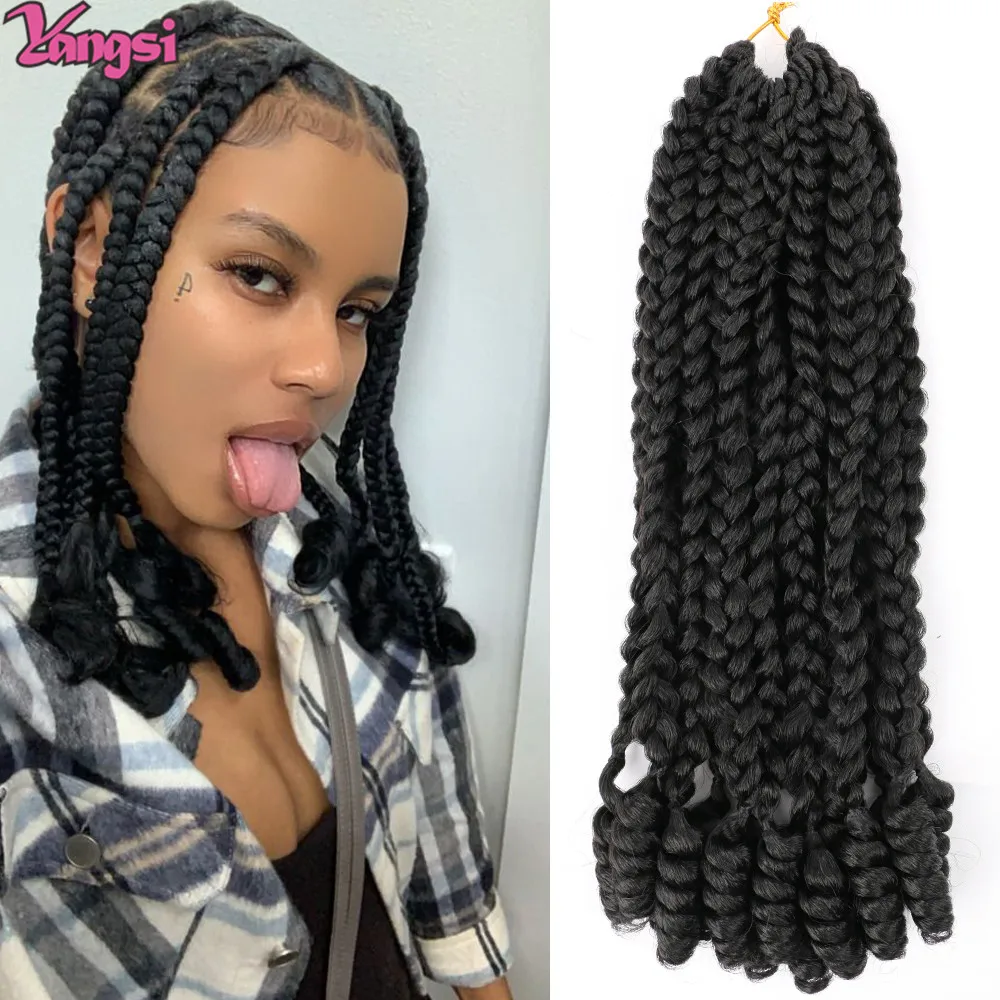 Jumbo Box Braids Bob