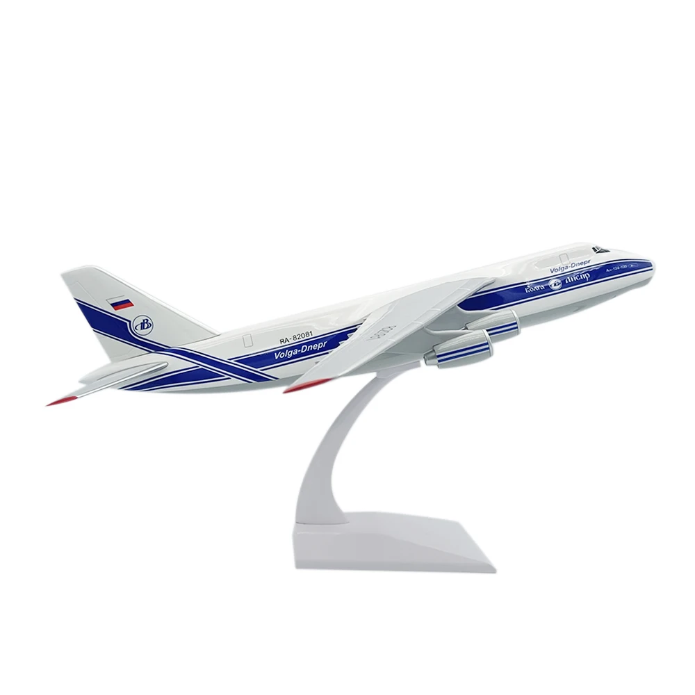 Russian An-124 1/200 Scale Transport Aircraft Abs Material Simulation ...