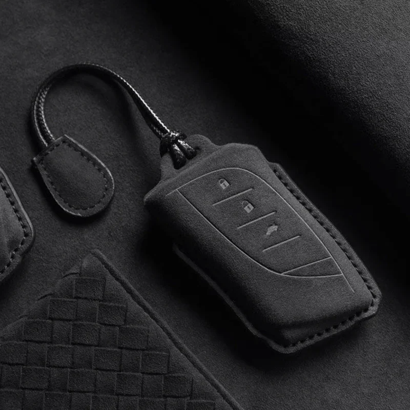 Leather Car Key Cover Case Holder for Lexus NX GS RX IS ES GX LX RC 200 ...