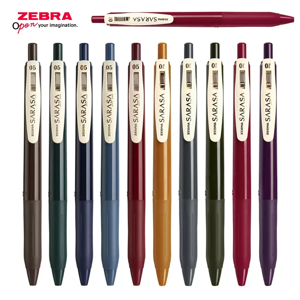 ZEBRA-Gel-Pen-JJ15-SARASA-Retro-Series-0-5mm-Writing-Smooth-Press-Color ...