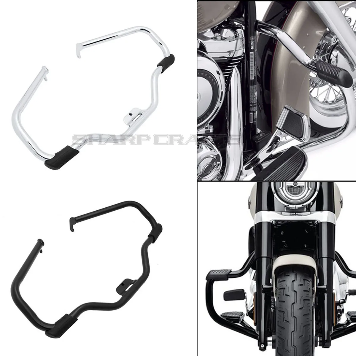 For 2018-UP Harley Softail Fat Boy Heritage Deluxe Slim Springer Street ...